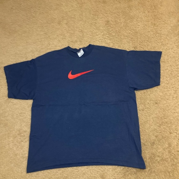 Nike | Shirts | Vintage Nike Red Tag Shirt Xl | Poshmark